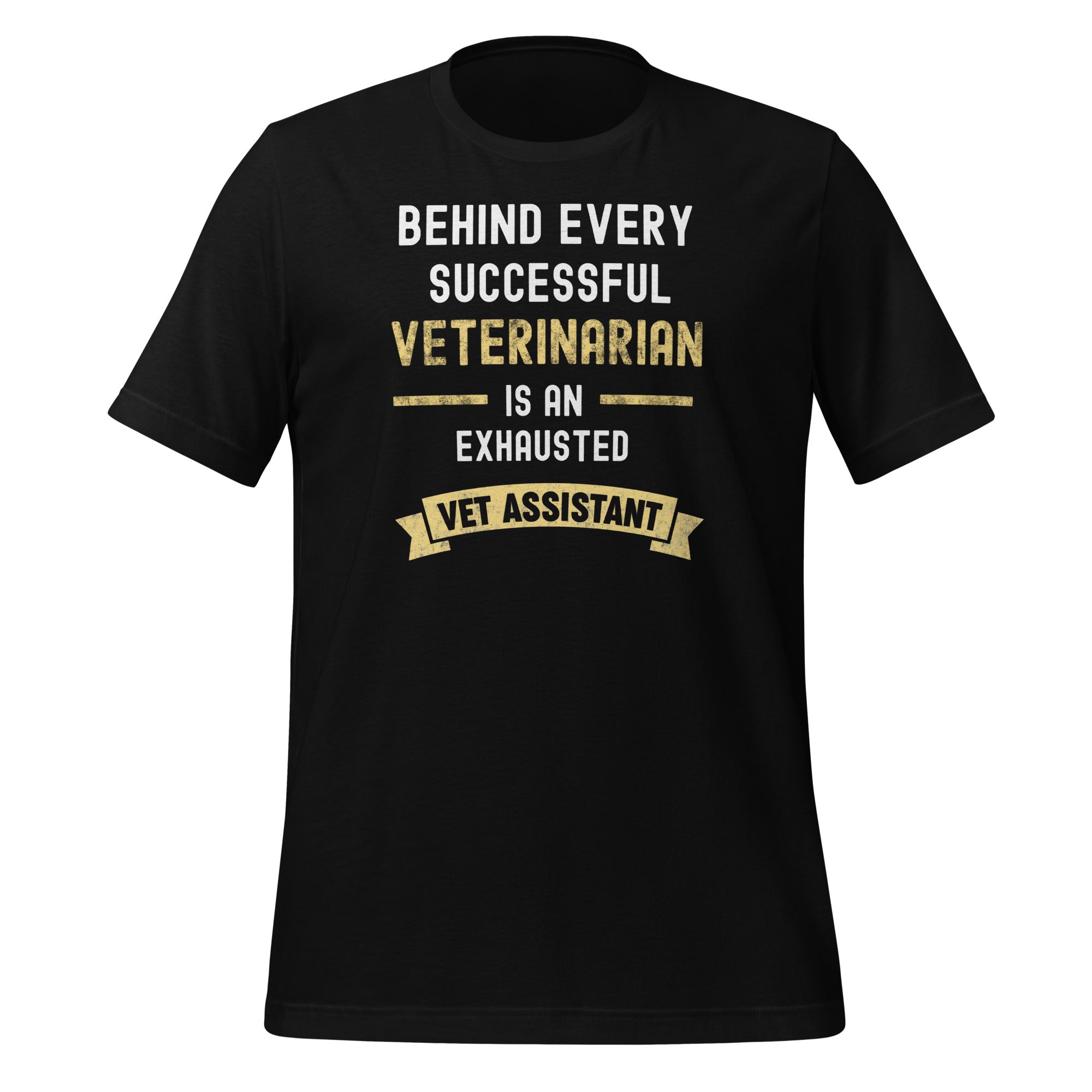 Successful Vet, Exhausted Vet Tech Unisex T-shirt – I love Veterinary