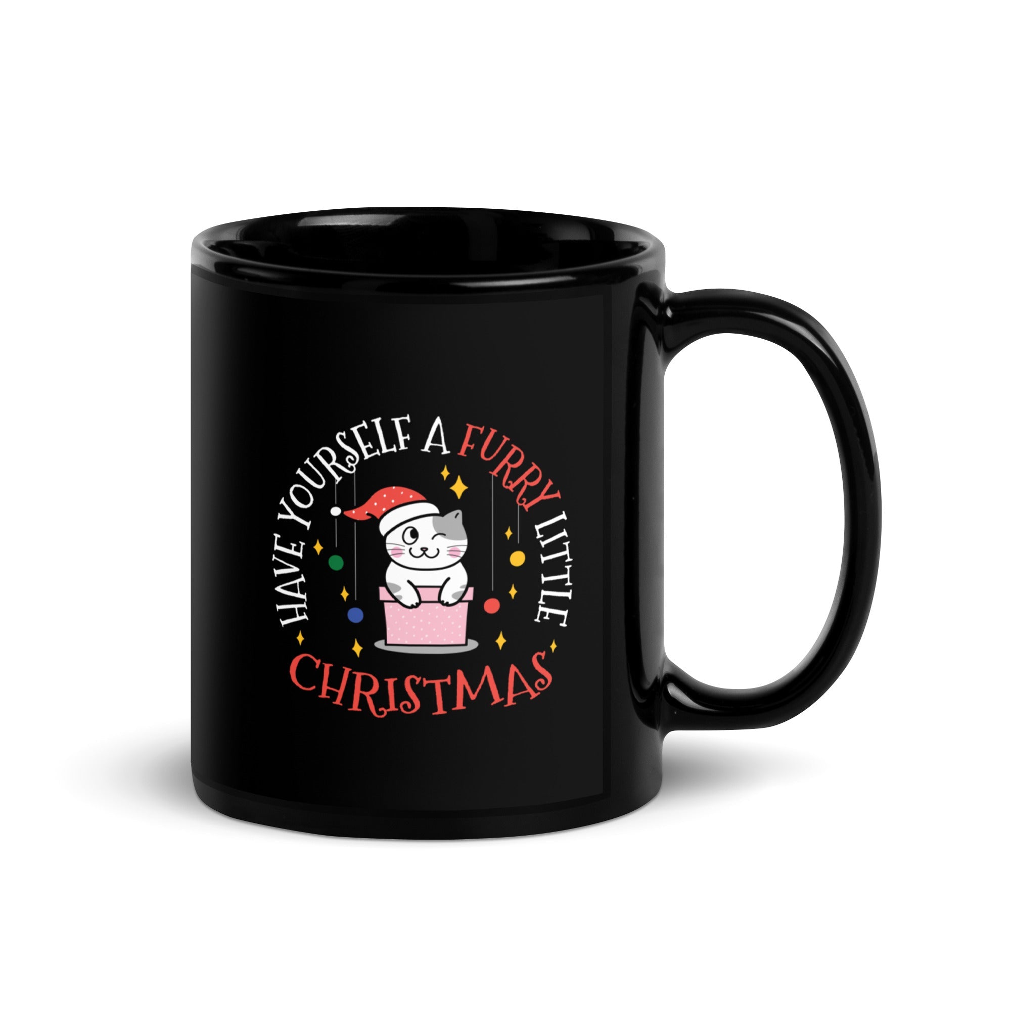Furry Little Christmas Full Color Mug – I love Veterinary